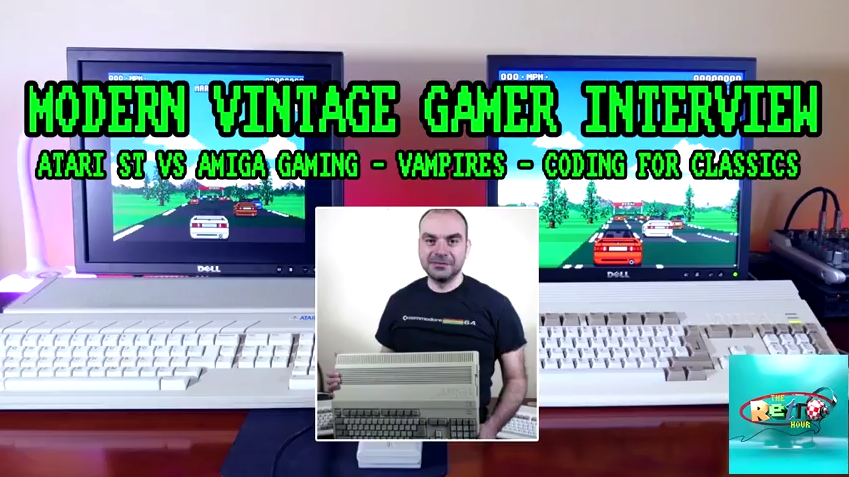 The Retro Hour EP103: Amiga VS Atari ST Gaming & More With Modern ...