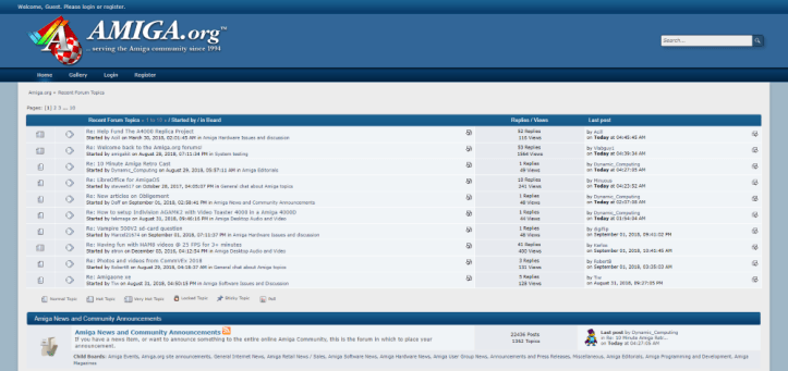 Amiga.org launches a Facebook-group – Old School Game Blog