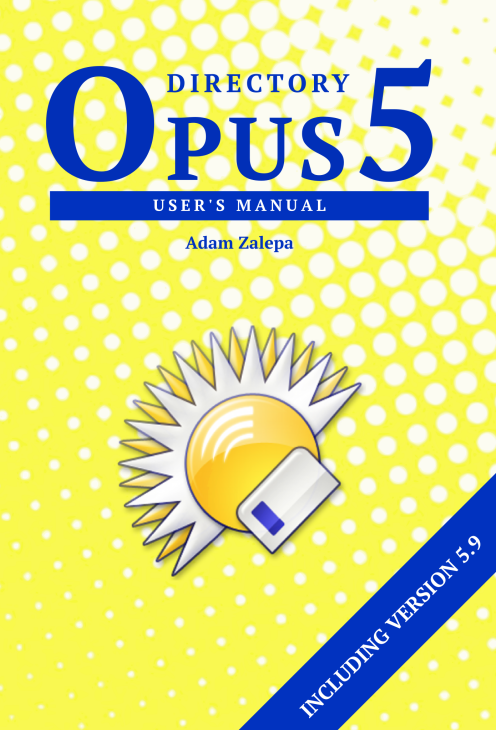 Amiga: Directory Opus 5 User’s Manual – Old School Game Blog