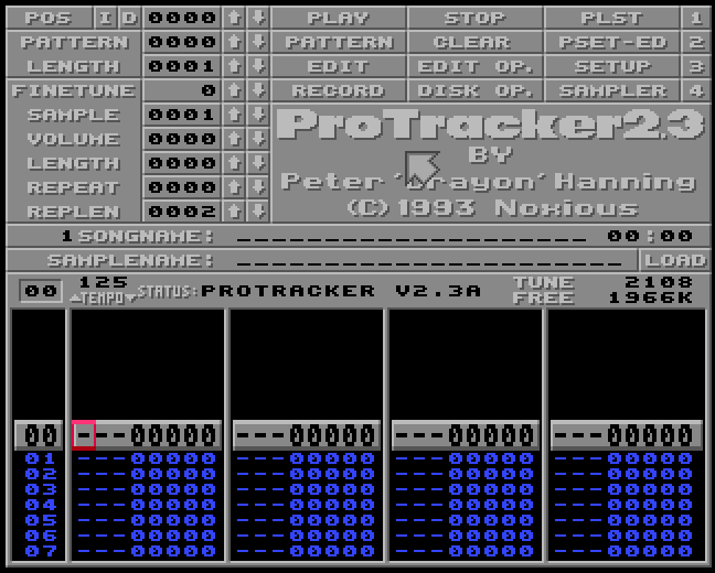 Amiga: Mod2Wav – Convert Protracker module to WAV/IFF/RAW – Old School Game Blog