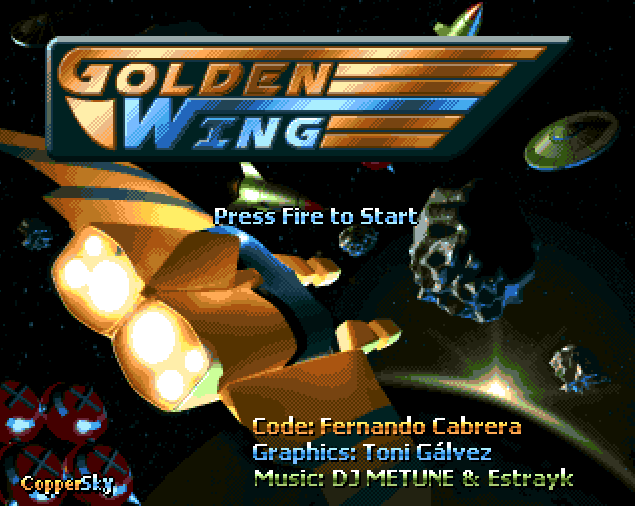 Amiga: Final version of Golden Wing released! – Old School Game Blog