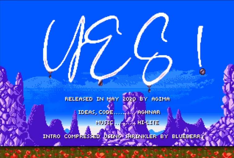 Amiga Intro: Yes! by Agima (OCS/ECS) (May 2020) – Old School Game Blog
