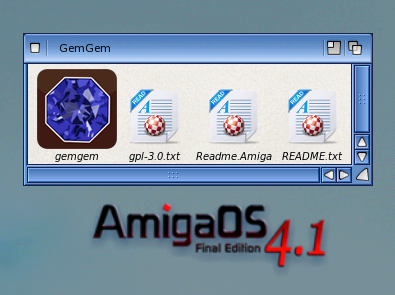 Gaming on AmigaOS 4.1: GemGem (Pouf-Pouf Production / HunoPPC) – Old School Game Blog
