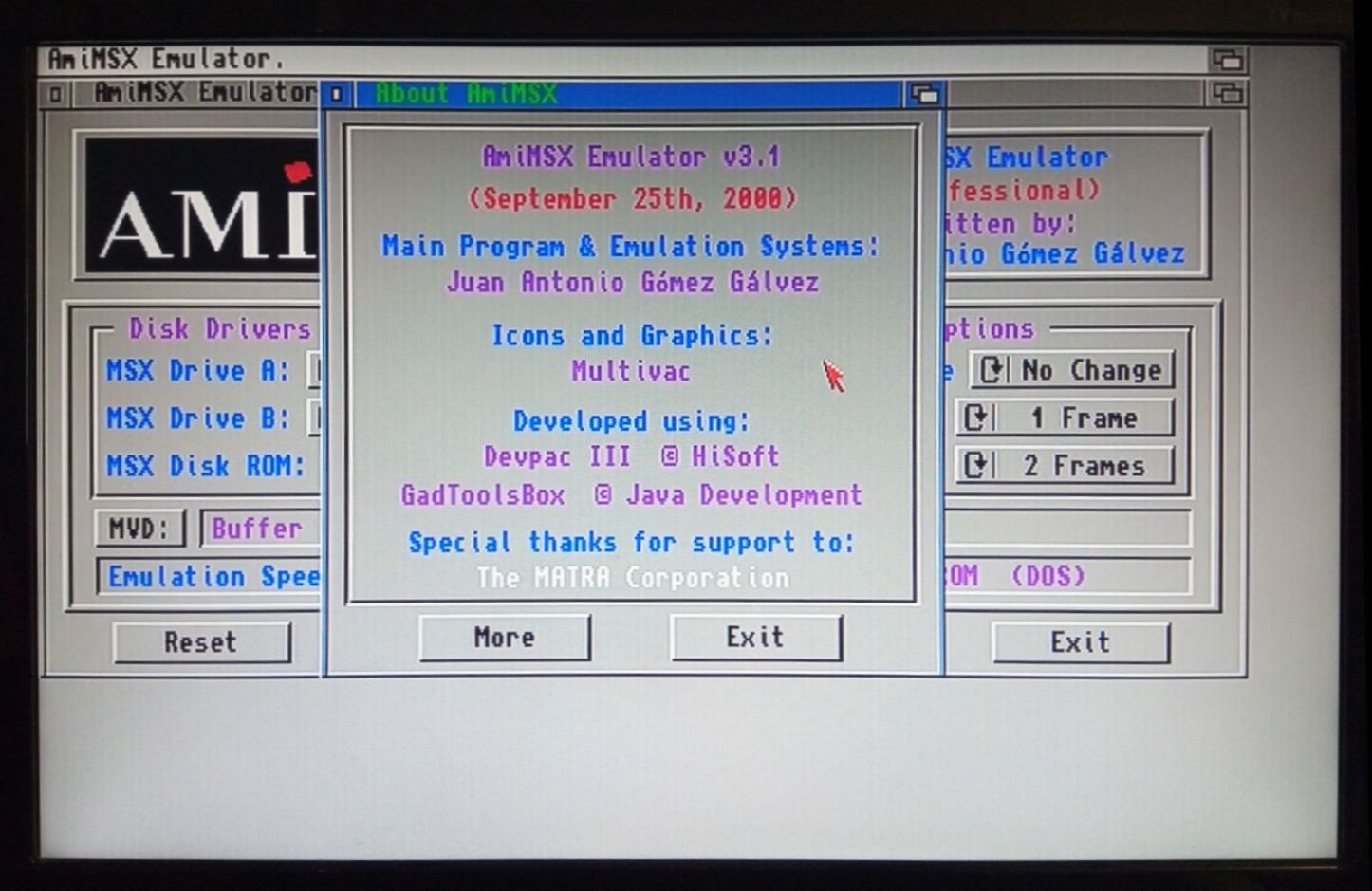 How to emulate MSX on an Amiga 1200 / 4000 with AmiMSX 3.1 – Old School ...