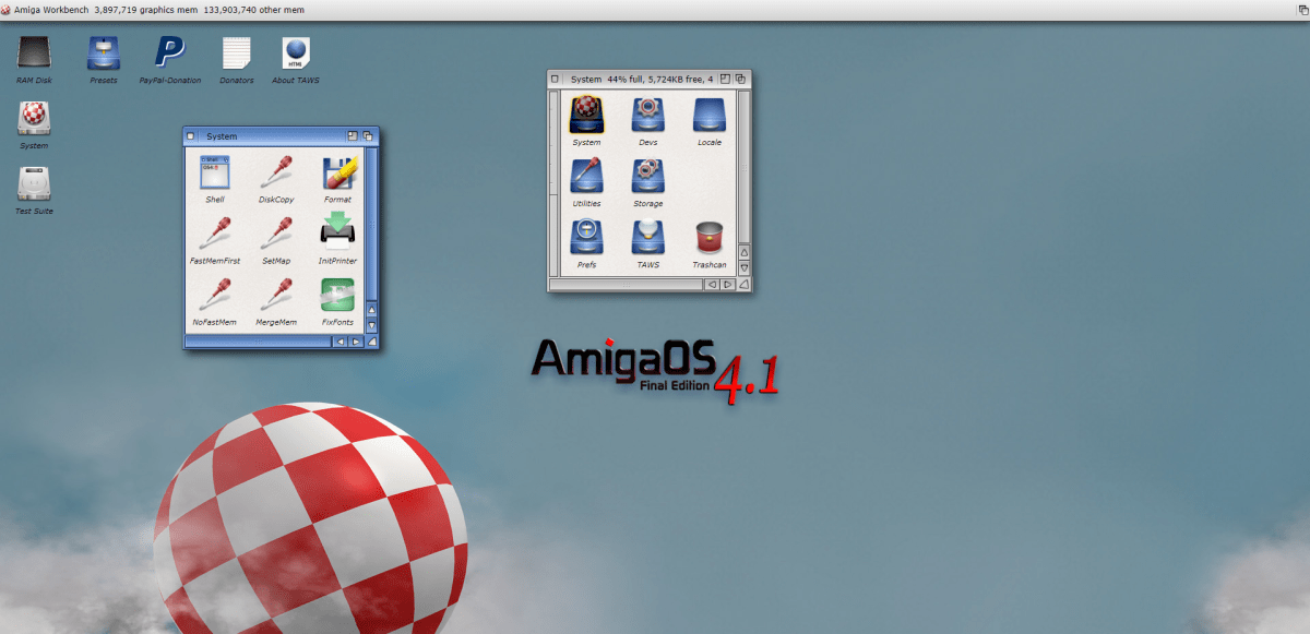 TAWS – The Amiga Workbench Simulation – Old School Game Blog
