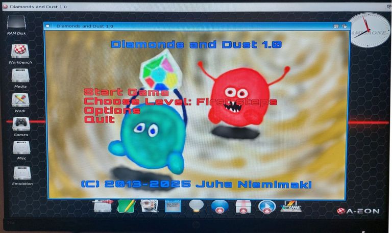 AmigaOS 4 Monthly Roundup – November 2025 – Old School Game Blog